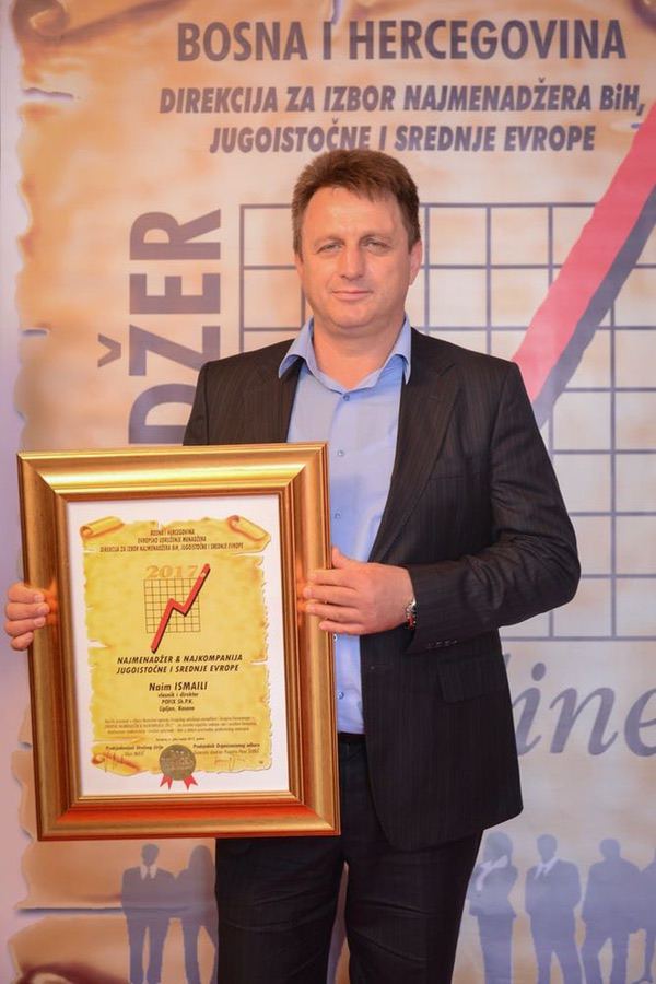 Foto sa ceremonije Najmenadžer regije 2017 - Najmenadžer